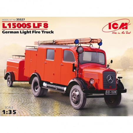 Maquette militaire ICM 35527 1/35 L1500S Fire Truck