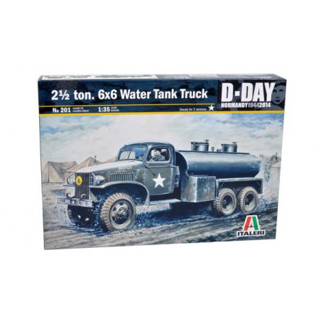 Maquette militaire Italeri 201 1/35 GMC 6x6 citerne
