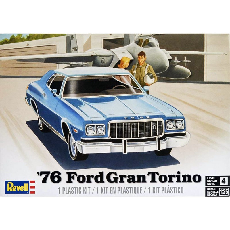 Maquette voiture Revell Gran Ford Torino 1/25 85-4412