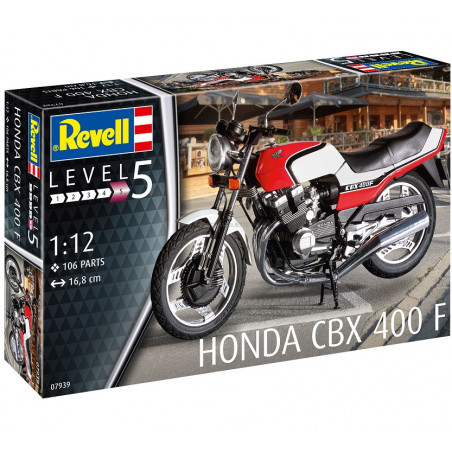 Maquette moto Revell 1/12 Honda CBX 400F 07939