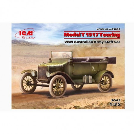 Maquette militaire ICM 35667 1/35 Ford T Touring Australian