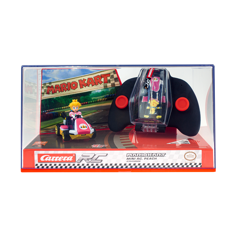 Voiture télécommandée Mini Mario Kart Peach Carrera