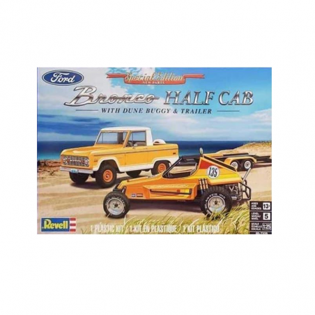 Maquette voiture Revell 1/25 85-7228 Ford Bronco & Buggy
